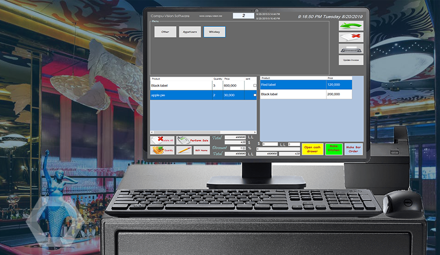 Vision-POS | Custom Software Development | Mobile app | Websites